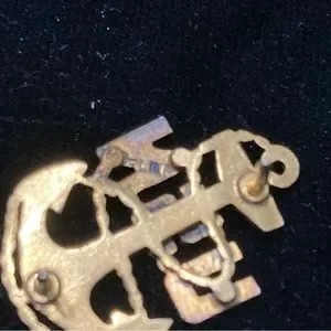 Vintage | Accessories | Vintage Usn Navy Tack Pin Chief Petty Officer ...